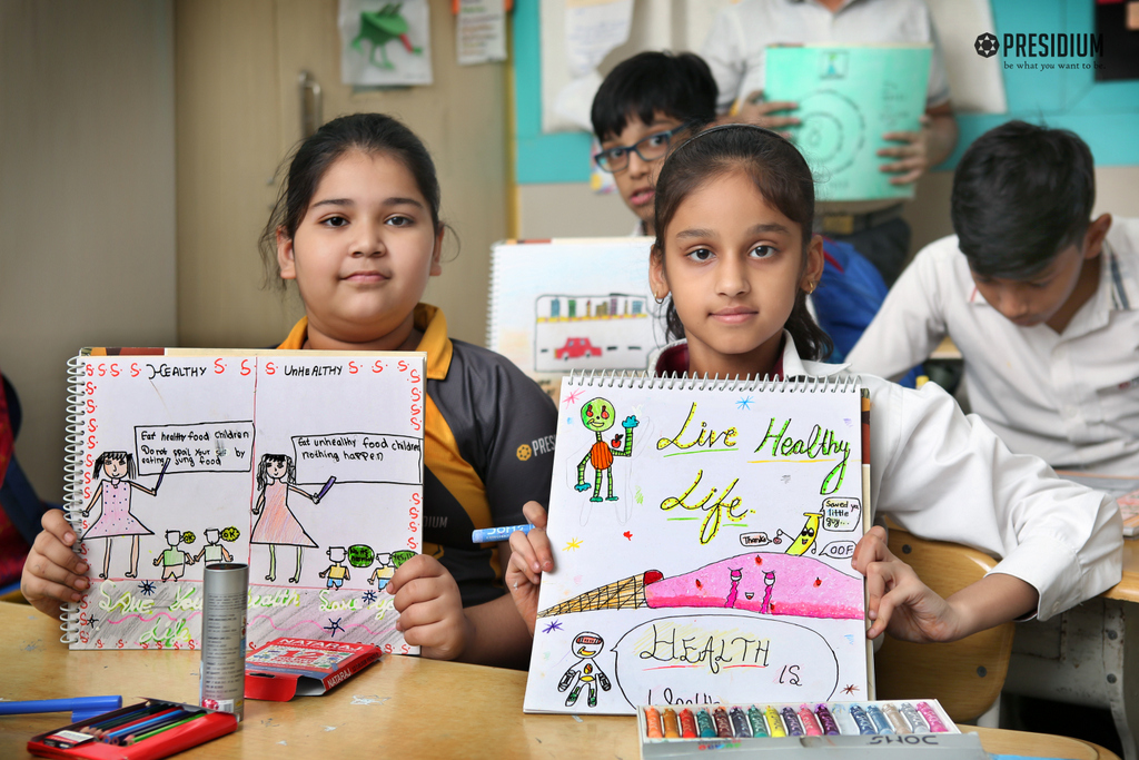 STUDENTS PRESENT STRONG IDEAS AT POSTER MAKING COMPETITION
