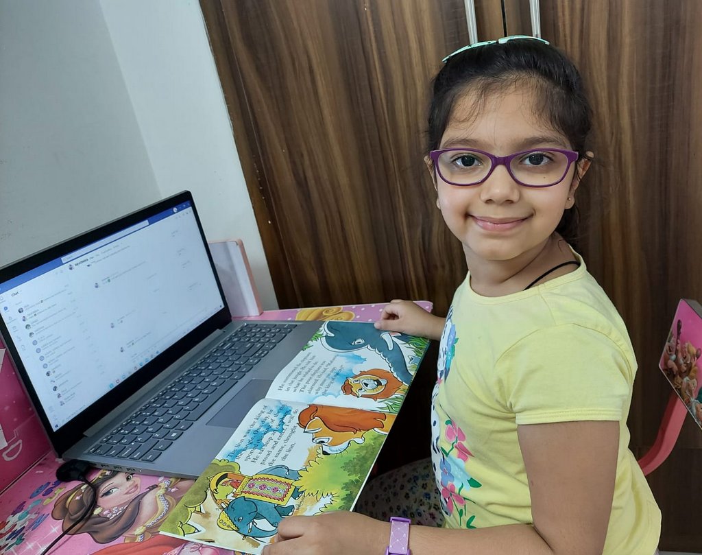 STUDENTS ENTHRALL WITH THEIR CONFIDENCE AT READING COMPETITION