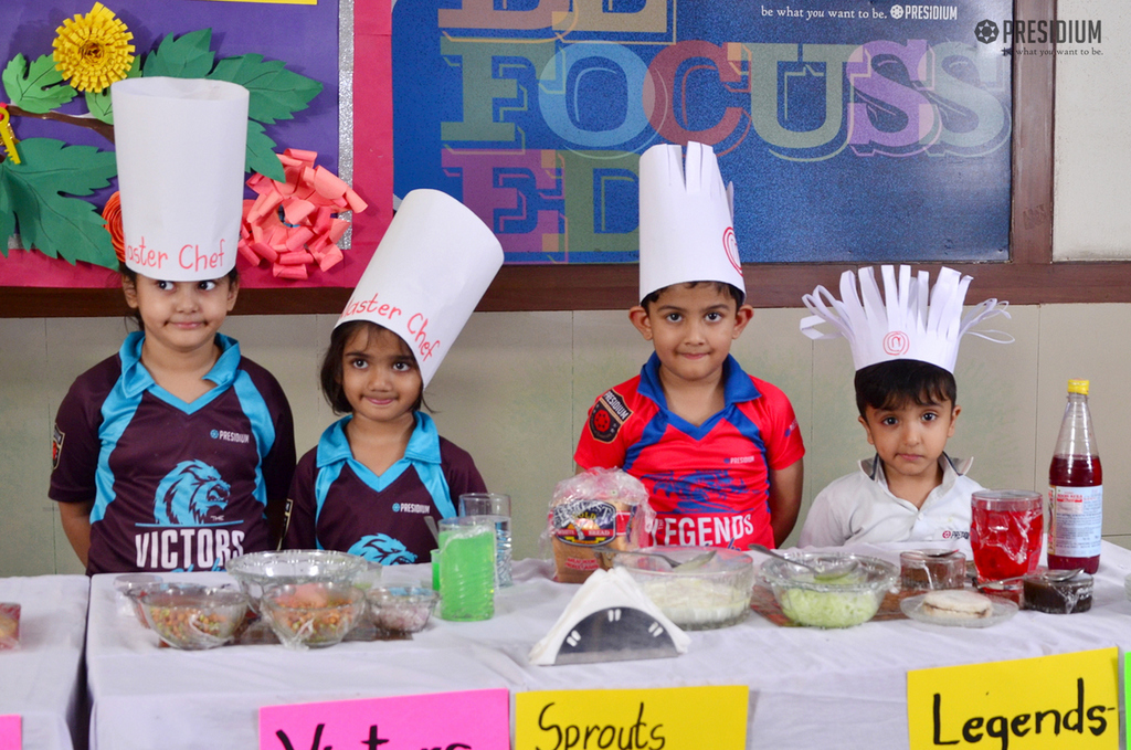 YOUNG CHEFS MASTER THE ART OF COOKING WITHOUT FIRE