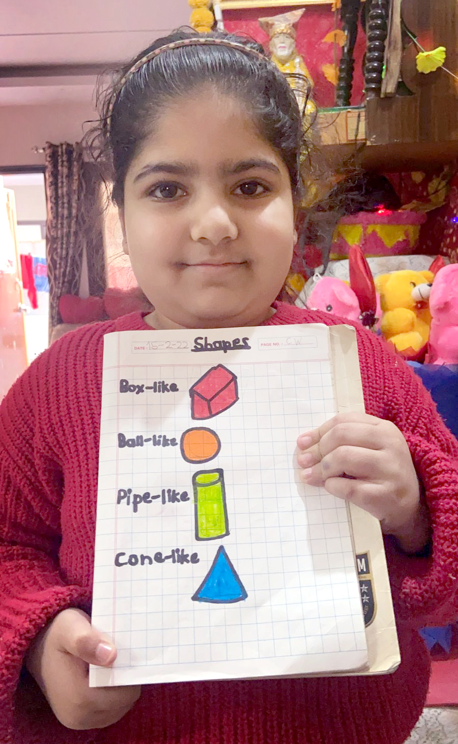STUDENTS LEARN TO IDENTIFY DESCRIBE DIFFERENT TYPES OF SHAPES